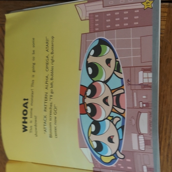 Scholastic | Other | The Powerpuff Girls Three Girls And A Monster ...